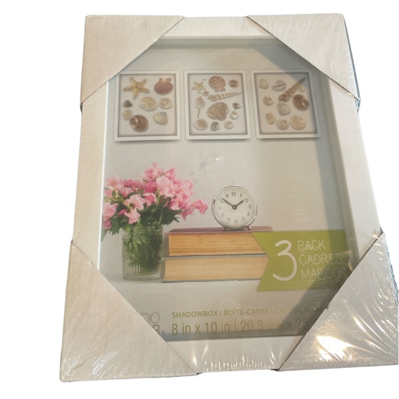 Studio Decor | Accents | Studio Decor 8x White Frame Shadow Box Set Of ...